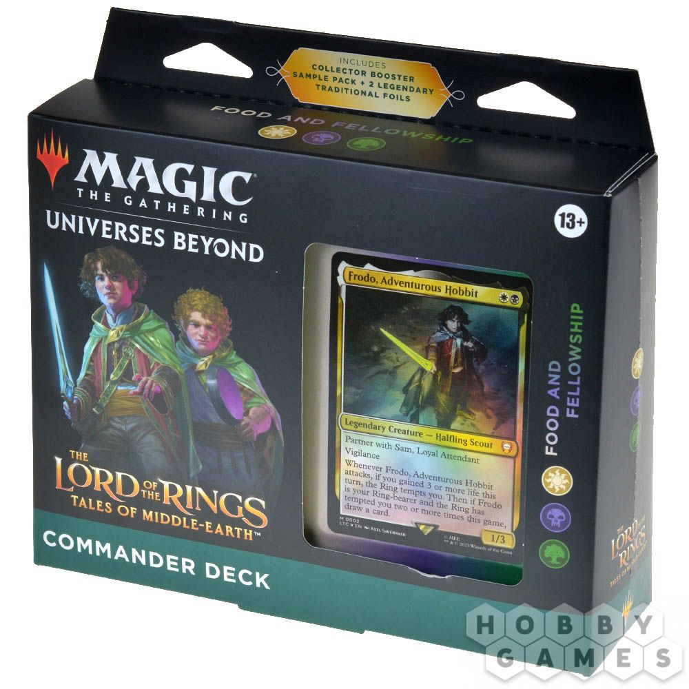 MTG. The Lord of the Rings. Commander: Food and Fellowship | Купить ...