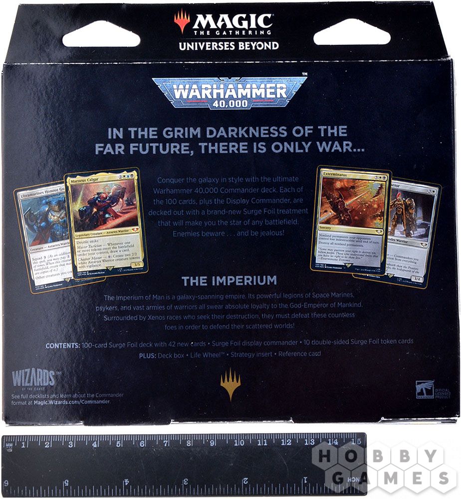 MTG. Universes Beyond: Warhammer 40.000. Collector's Edition Commander ...