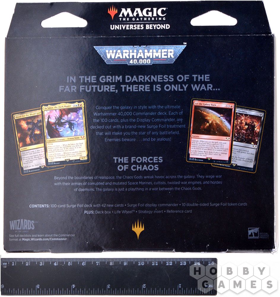 MTG. Universes Beyond: Warhammer 40.000. Collector's Edition Commander ...