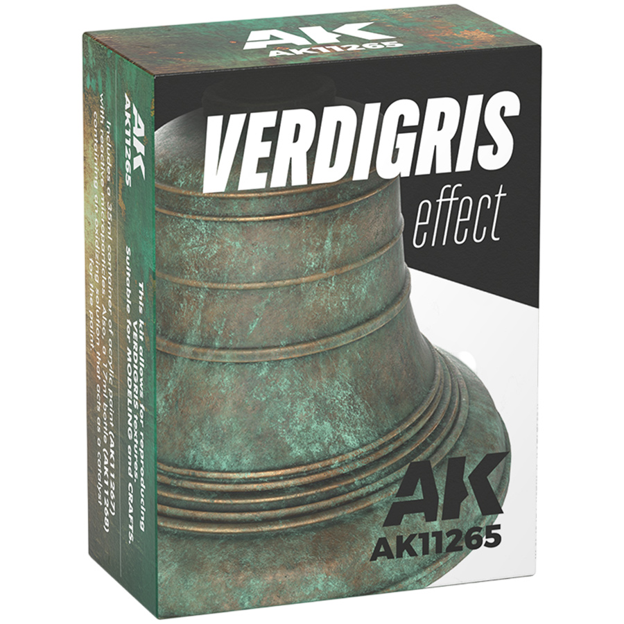 Купить Набор красок AK Interactive: Verdigris Effect AK11265 в магазине ...
