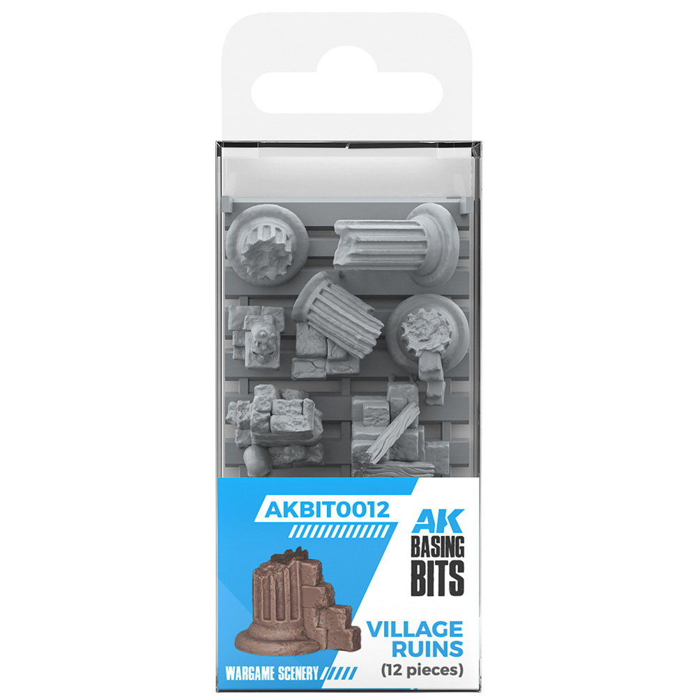 Купить AK Interactive Basing Bits: Village Ruins в магазине Hobby Games
