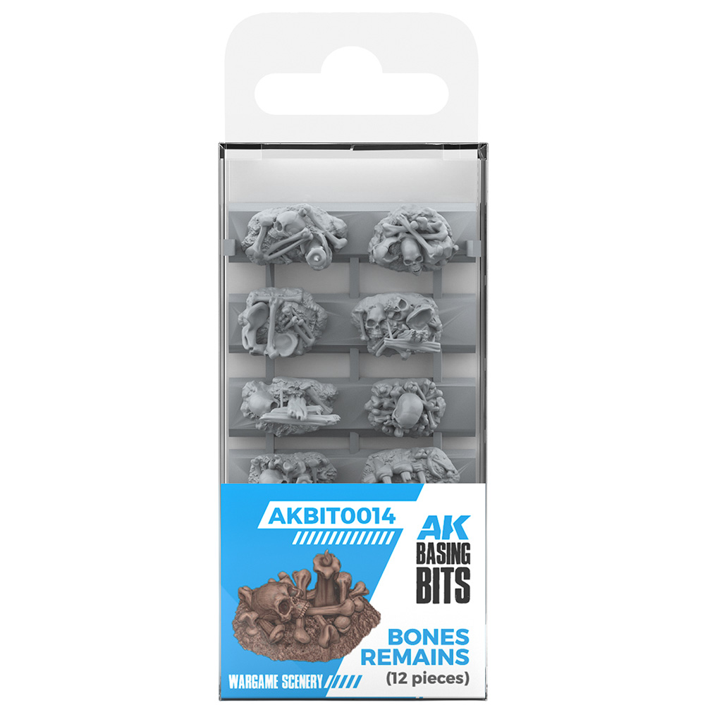 Купить AK Interactive Basing Bits: Bones Remains в магазине Hobby Games