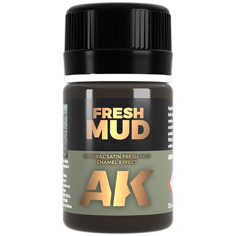 Краска AK Interactive Effects: Fresh Mud AK016 | Купить настольную игру в магазинах Hobby Games