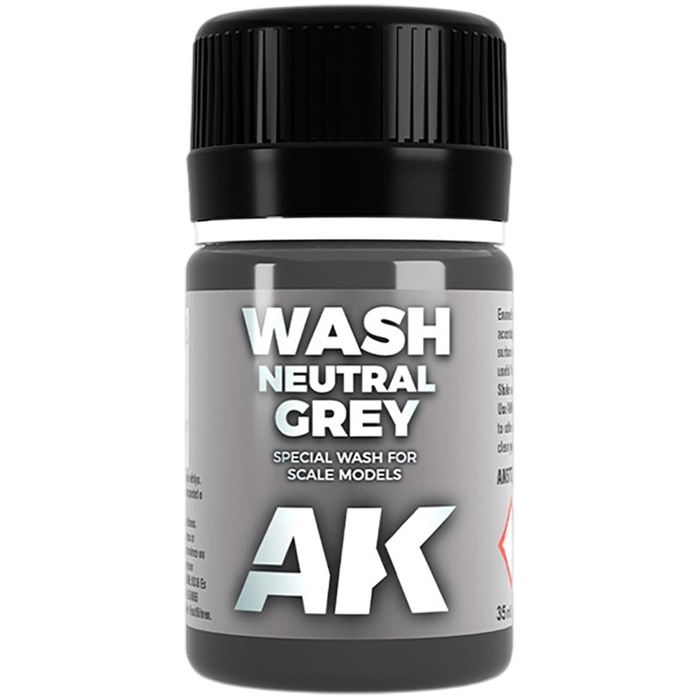 Купить Краска AK Interactive Washes: Neutral Grey AK677 в магазине ...