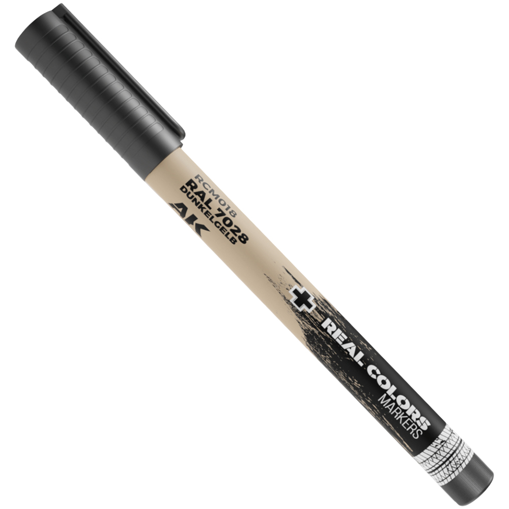 Купить Маркер AK Interactive Real Colors: RAL 7028 Dunkelgelb RCM018 в ...