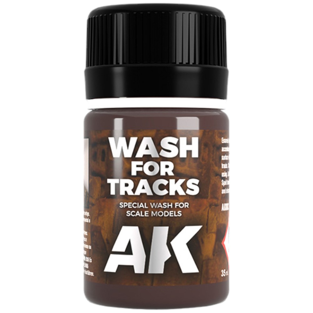 Купить Краска AK Interactive Washes: Track Wash AK083 (35 мл) в ...