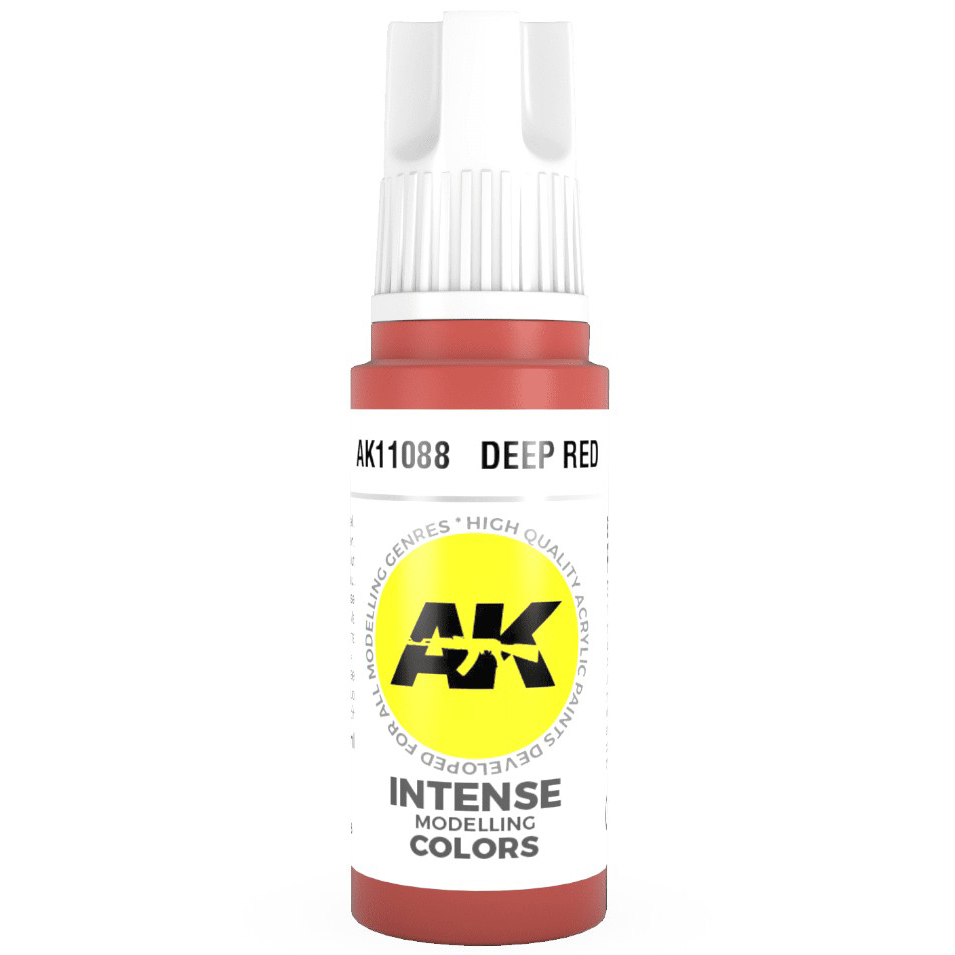 Купить Краска AK Interactive Intense: Deep Red AK11088 (17 мл) в ...