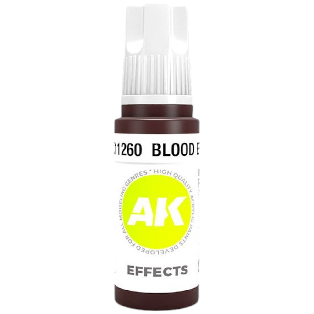 Краска AK Interactive Effects: Blood Effect AK11260 (17 мл) (2024) | Купить настольную игру в ...