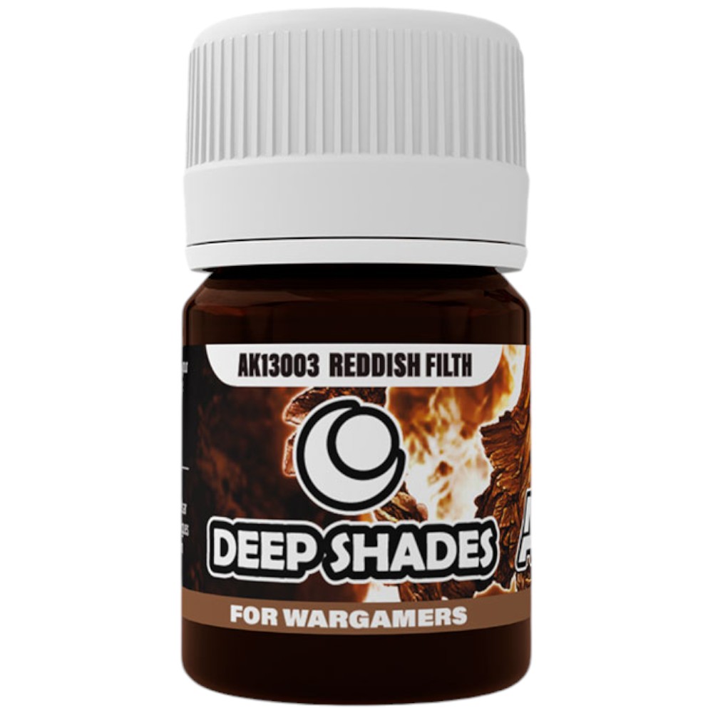 Купить Краска AK Interactive Deep Shades: Reddish Filth AK13003 (30 мл ...