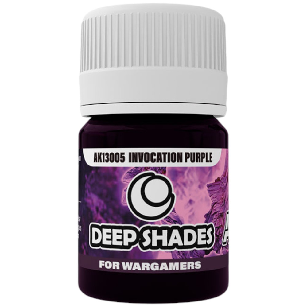Купить Краска AK Interactive Deep Shades: Invocation Purple AK13005 (30 ...