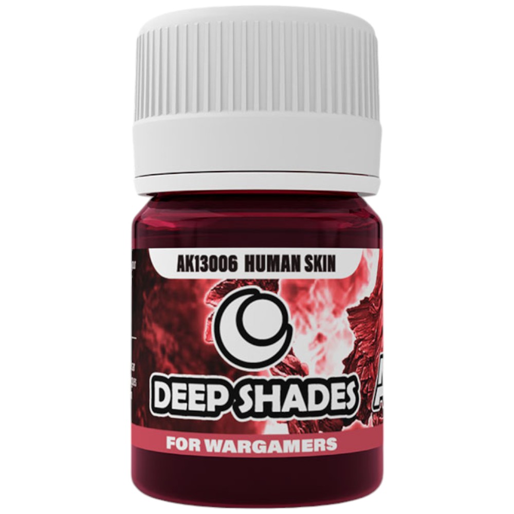 Купить Краска AK Interactive Deep Shades: Human Skin AK13006 (30 мл) в ...