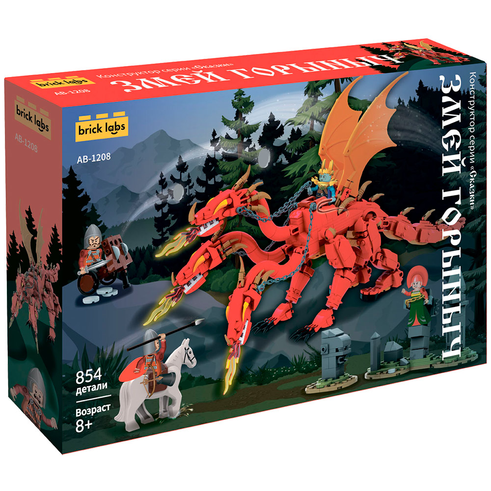 Купить Конструктор Brick Labs: Змей Горыныч в магазине Hobby Games