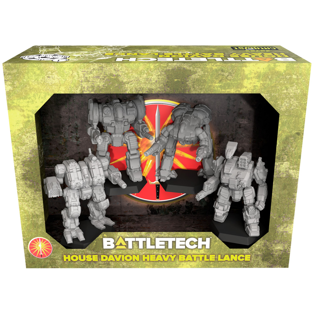 Battletech: House Davion Heavy Battle Lance | Купить настольную игру в ...
