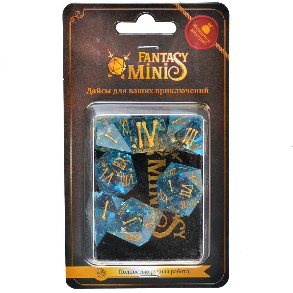 Кубики ручной работы Fantasy Minis: Lich Magic | Купить настольную игру ...