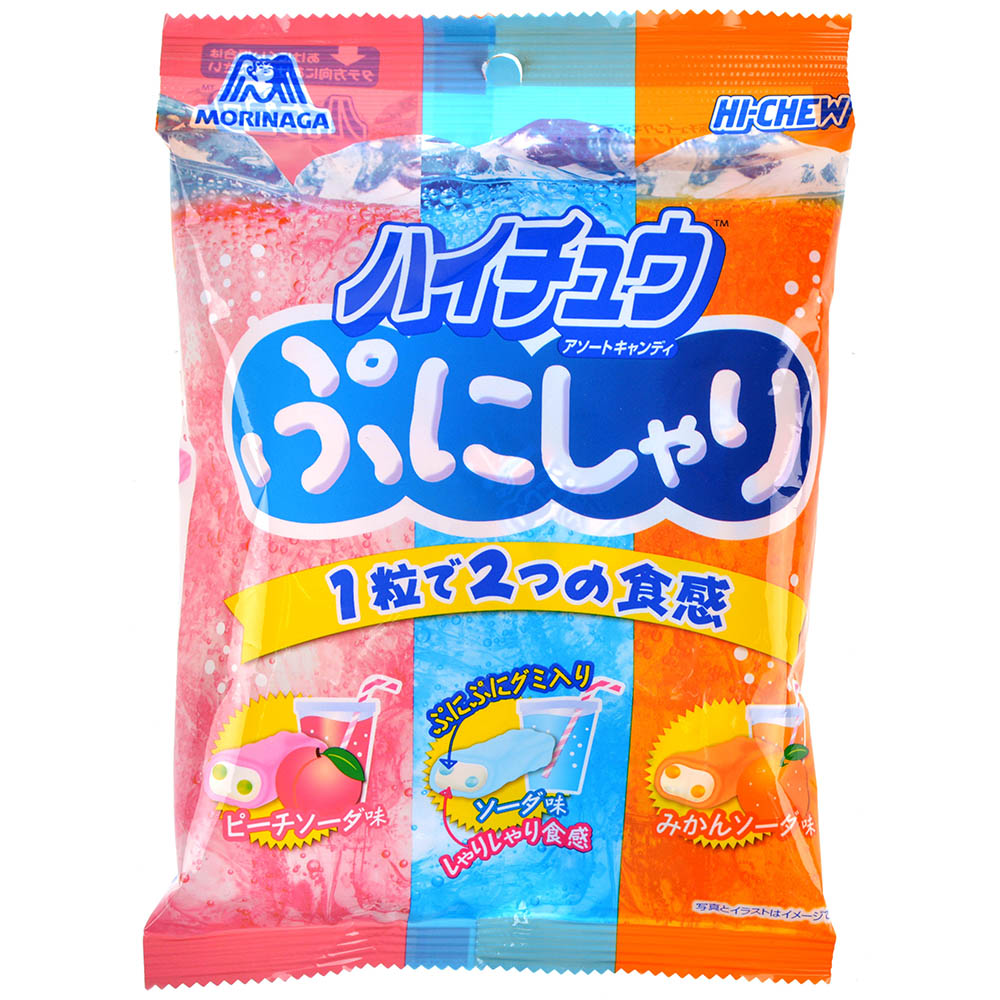 Купить Конфеты жевательные Morinaga Punishari Hi-Chew: ассорти в ...