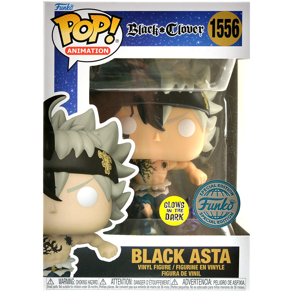 Фигурка Funko POP! Animation. Black Clover: Black Asta 1556