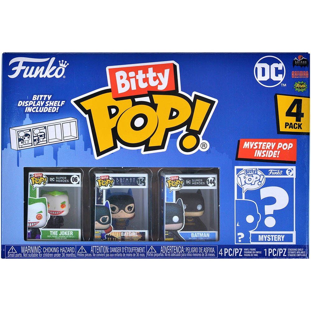 Купить Набор фигурок Bitty POP! Batman в магазине Hobby Games