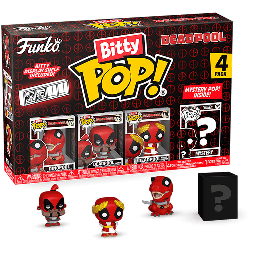 Набор фигурок Bitty POP! Deadpool: Dinopool купить по низкой цене в ...