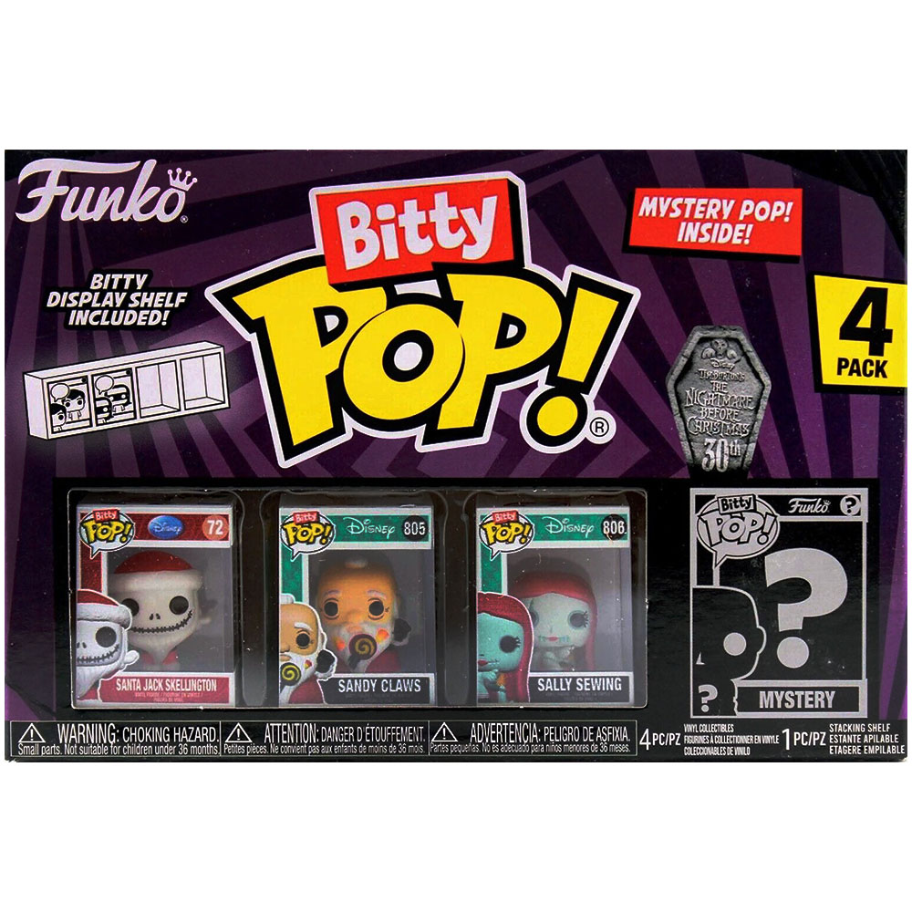 Набор фигурок Bitty POP! The Nightmare Before Christmas | Купить ...