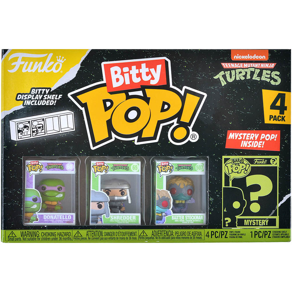 Купить Набор фигурок Bitty POP! Teenage Mutant Ninja Turtles (Донателло ...