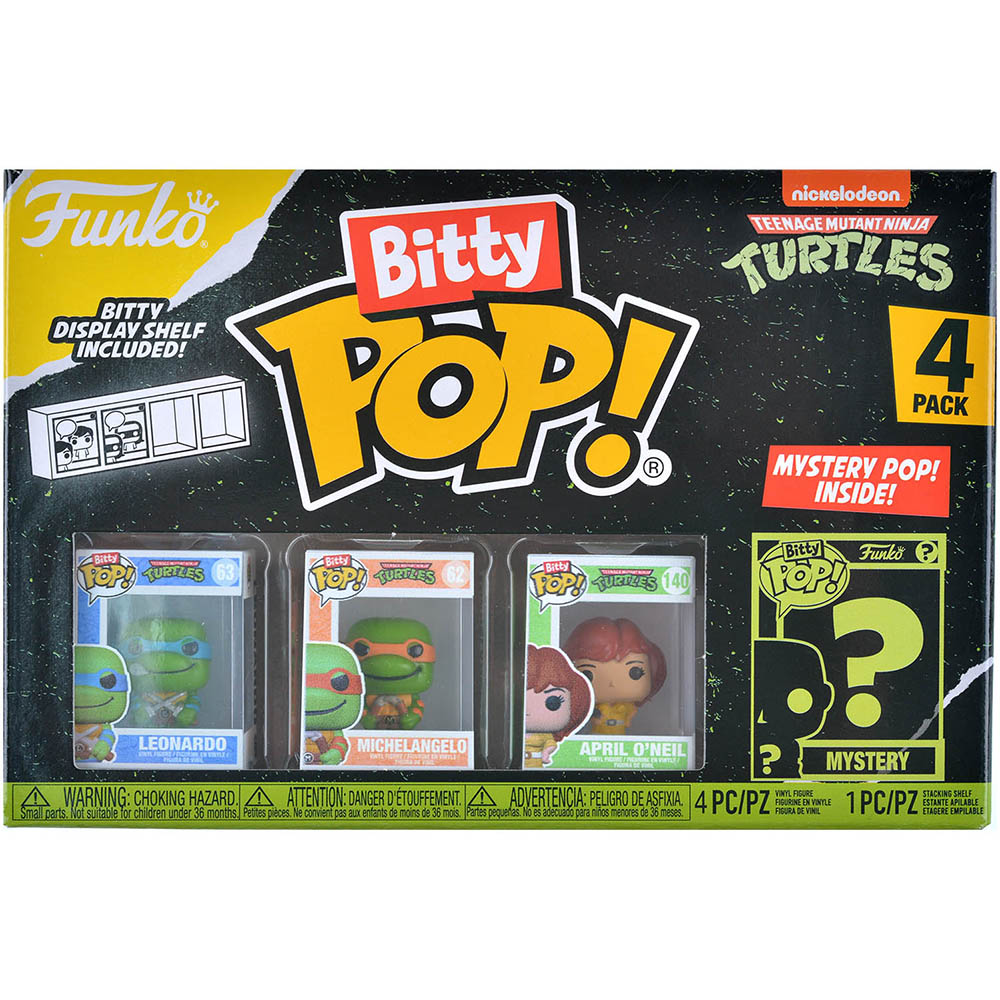Купить Набор фигурок Bitty POP! Teenage Mutant Ninja Turtles (Леонардо ...