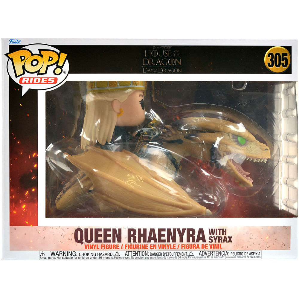 Фигурка Funko POP! House of the Dragon: Queen Rhaenyra with Syrax 305