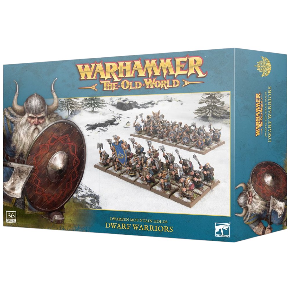 Купить The Old World: Dwarfen Mountain Holds Dwarf Warriors в магазине ...