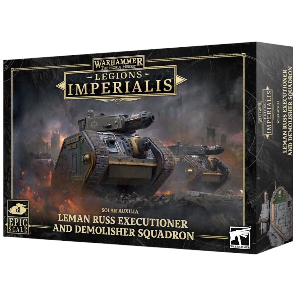 Solar Auxilia: Leman Russ Executioner and Demolisher Squadron