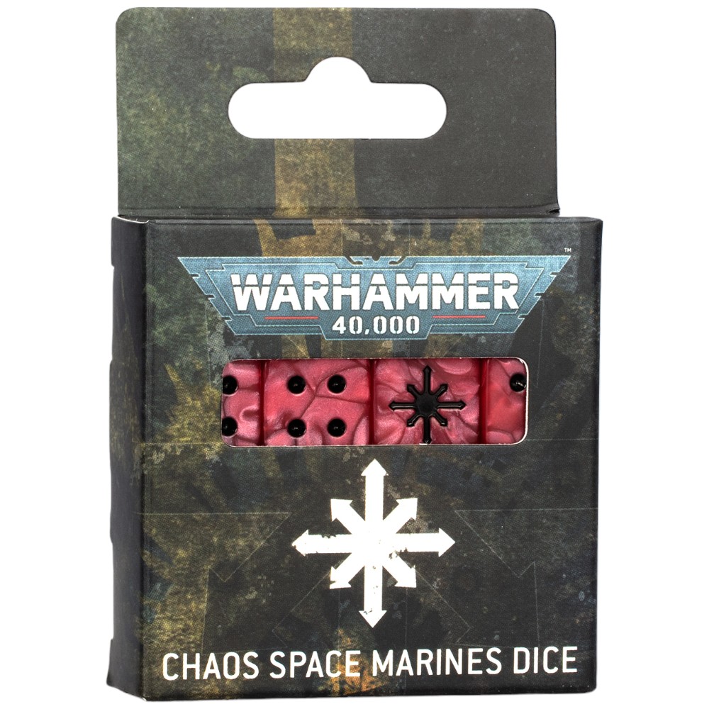 Chaos Space Marines Dice Set | Купить настольную игру в магазинах Hobby ...