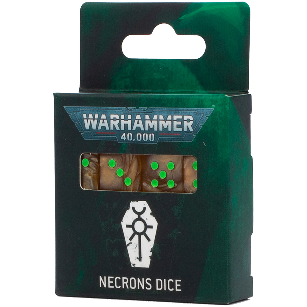 Купить Necrons Dice Set в магазине Hobby Games