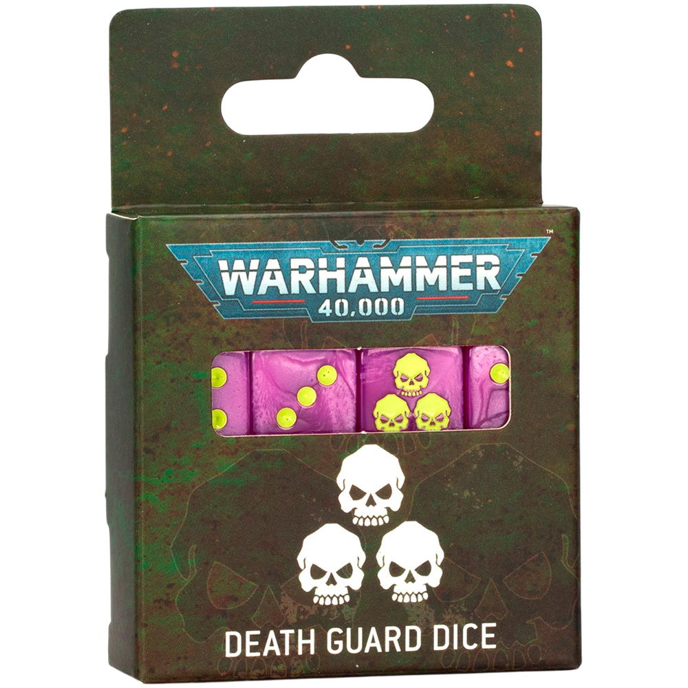 Death Guard Dice Set | Купить настольную игру в магазинах Hobby Games