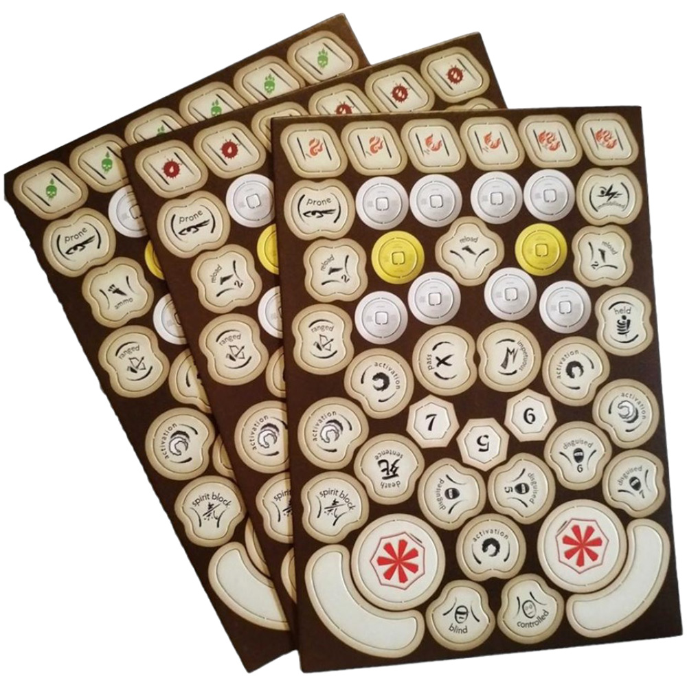 Купить Bushido. Risen Sun: Token set (2023) в магазине Hobby Games