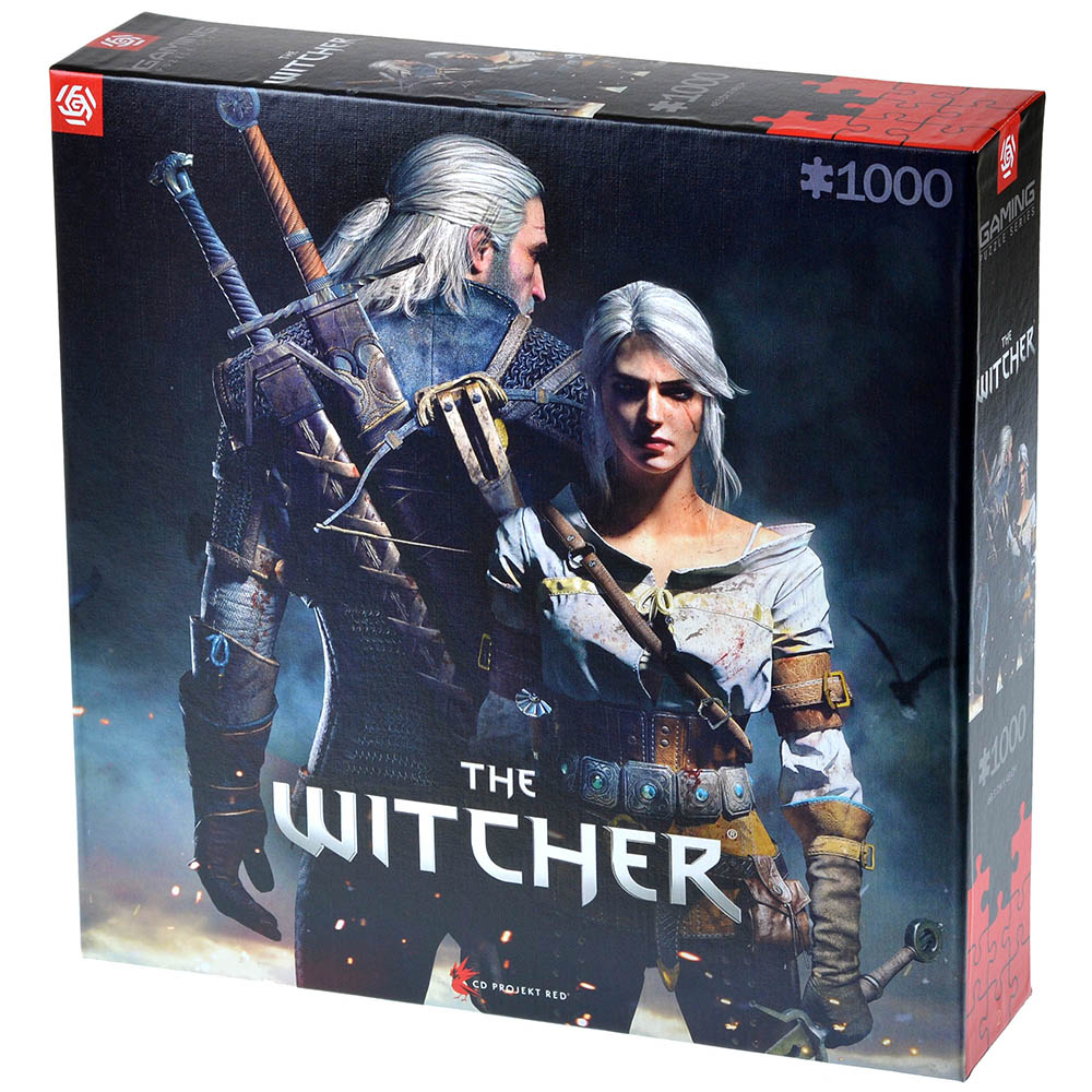 Купить Пазл The Witcher: Geralt & Ciri (1000 элементов) в магазине Hobby Games