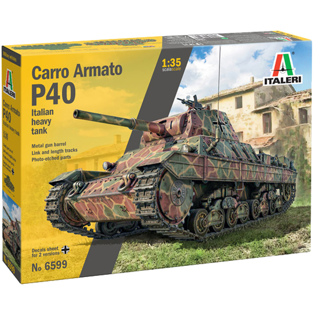 Купить Танк Carro Armato P40 Italian heavy tank (1:35) в магазине Hobby ...