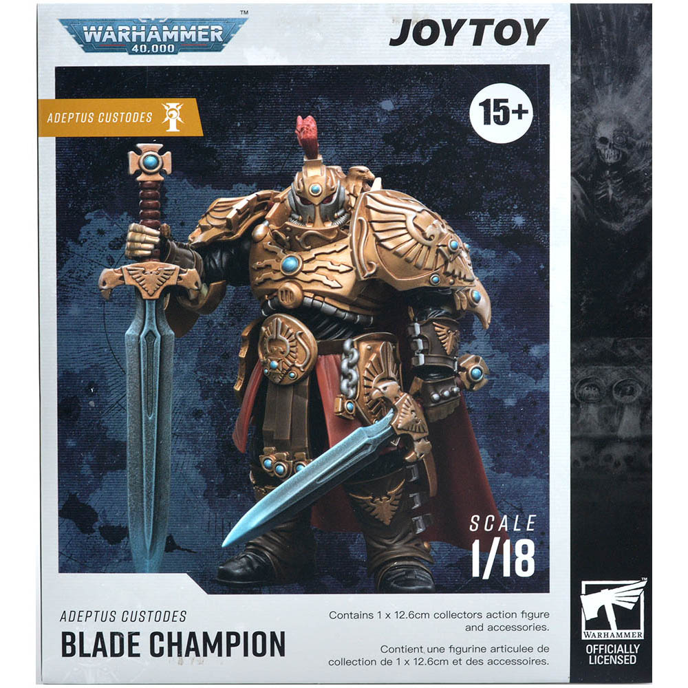 Фигурка JoyToy. Warhammer 40,000: Adeptus Custodes Blade Champion