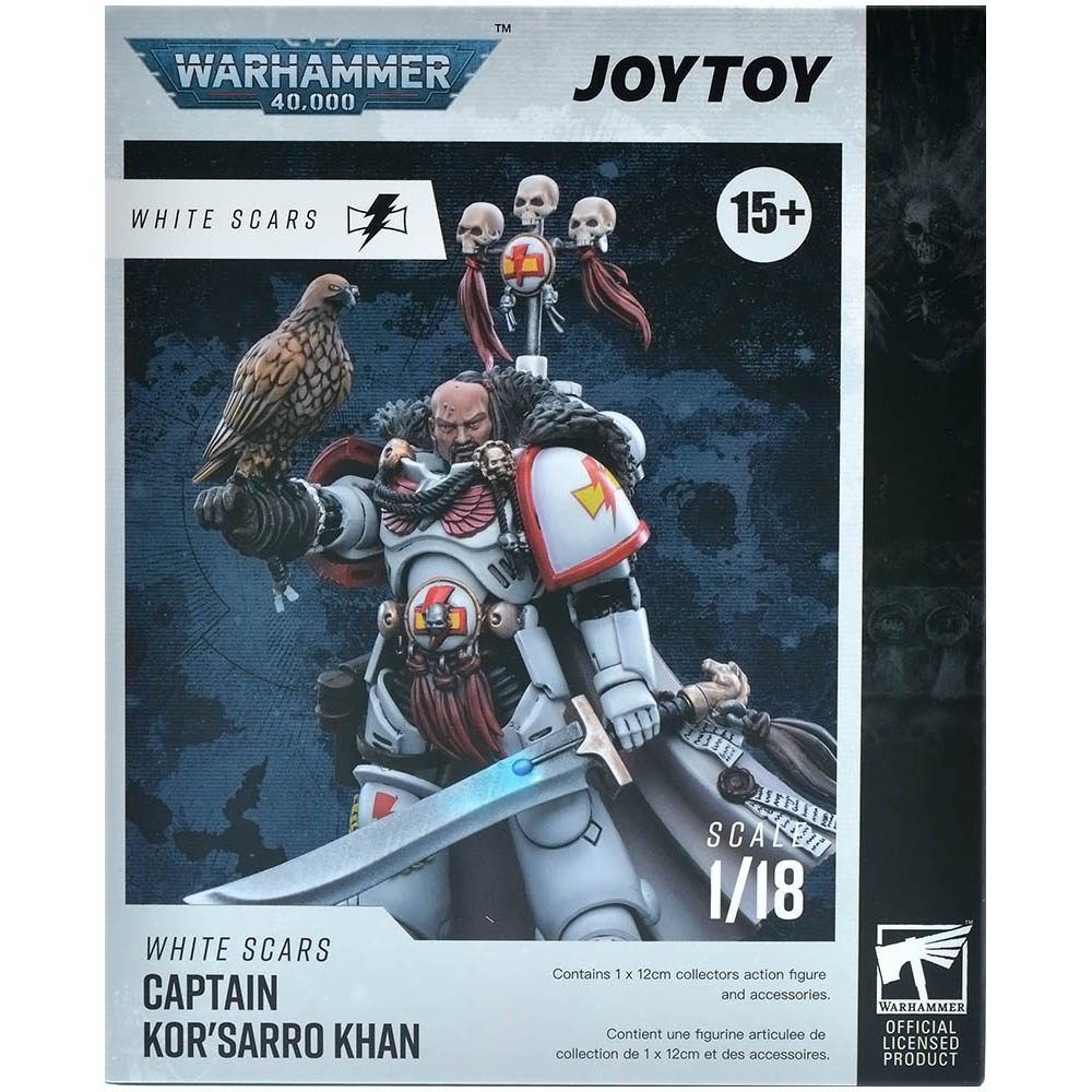 Фигурка JoyToy. Warhammer 40,000: White Scars Captain Kor'sarro Khan ...