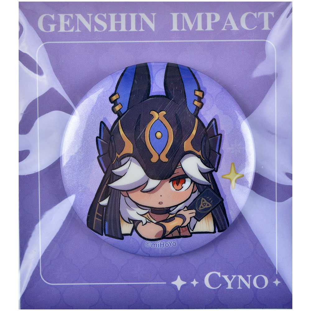 Значок Genshin Impact. Chibi Expressions: Cyno | Купить настольную игру ...