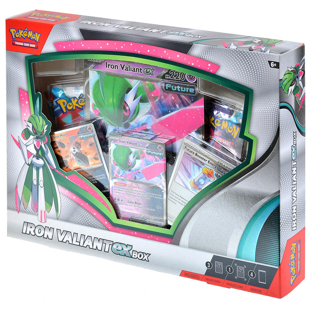 Купить Pokemon TCG: Iron Valiant ex Box в магазине Hobby Games