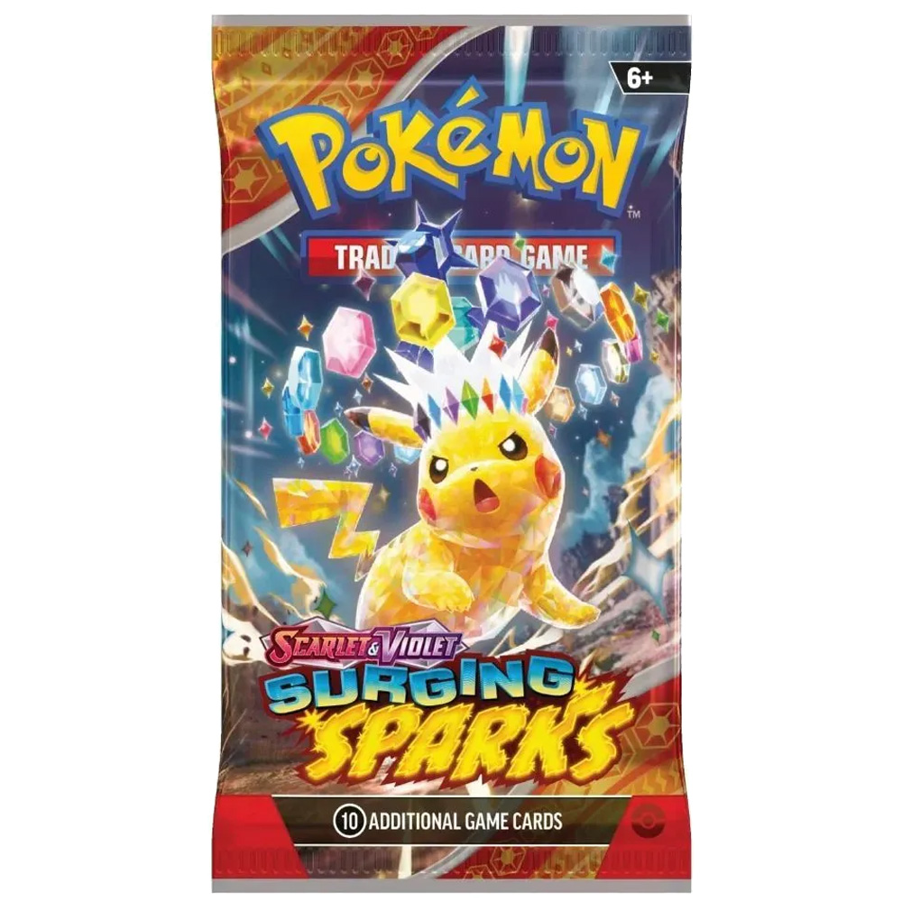 Купить Pokemon TCG: Scarlet & Violet – Surging Sparks: Бустер в ...