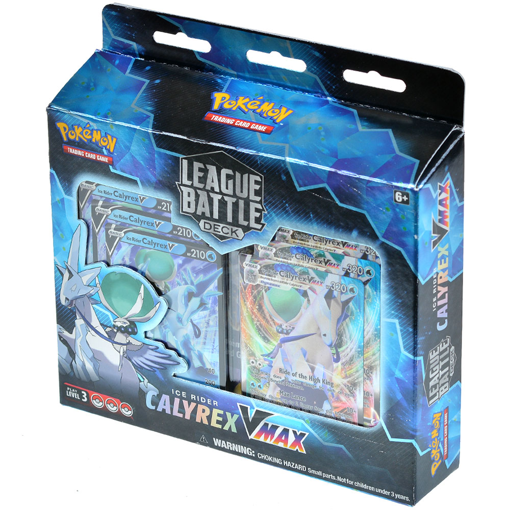 Pokemon TCG: Ice Rider Calyrex VMAX League Battle Deck | Купить ...