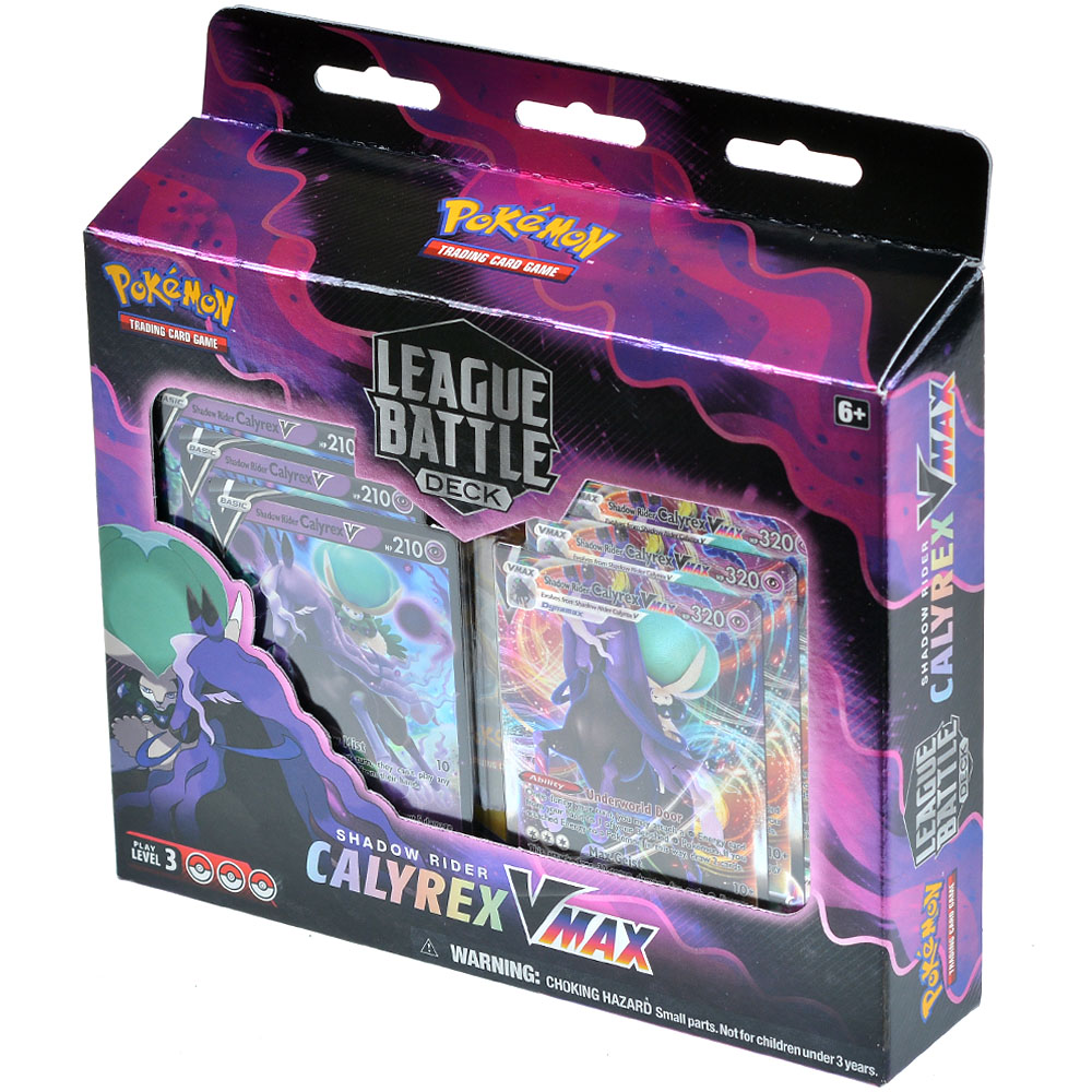 Вопросы про Купить Pokemon TCG: Shadow Rider Calyrex VMAX League Battle ...