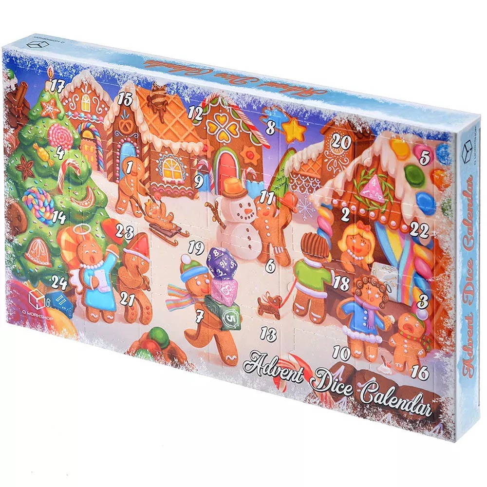 Адвент-календарь с игральными кубиками Advent Dice Calendar | Купить ...
