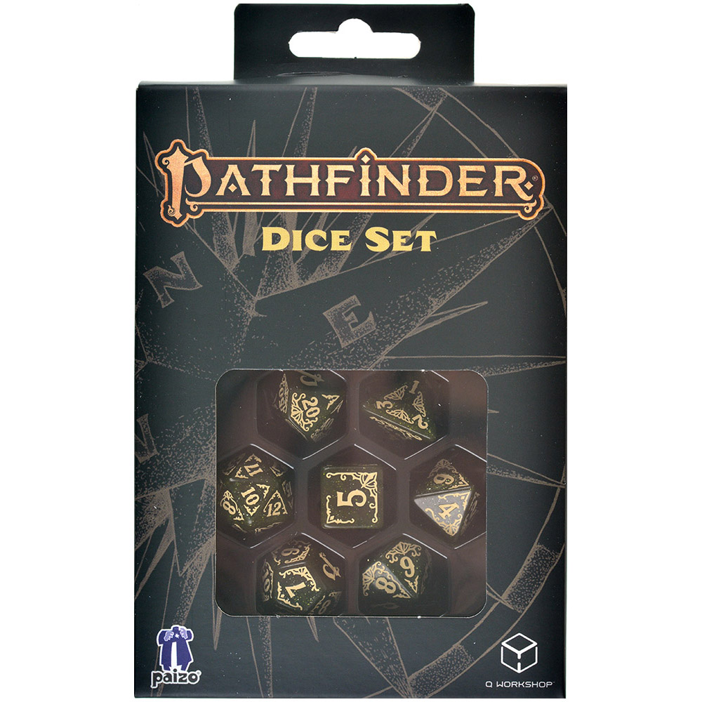 Набор кубиков Pathfinder Dice Set: Arcadia, 7 шт. | Купить настольную ...