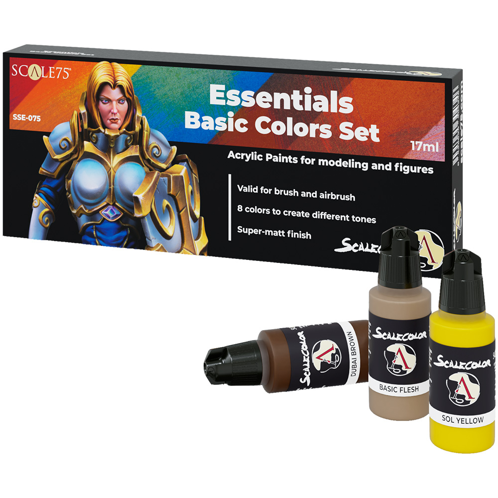 Набор красок Scale75: Essentials Basic Colors Set | Купить настольную ...
