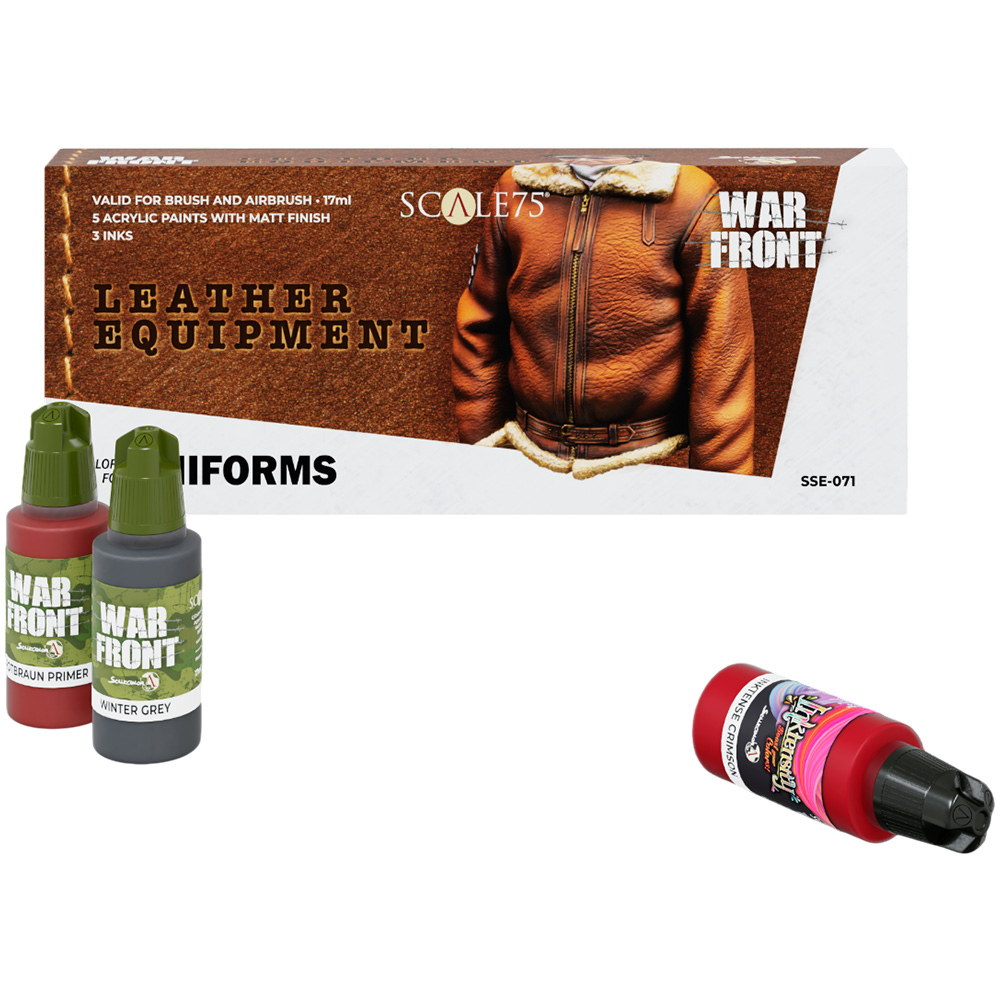 Купить Набор красок Scale75: Leather Equipment в магазине Hobby Games