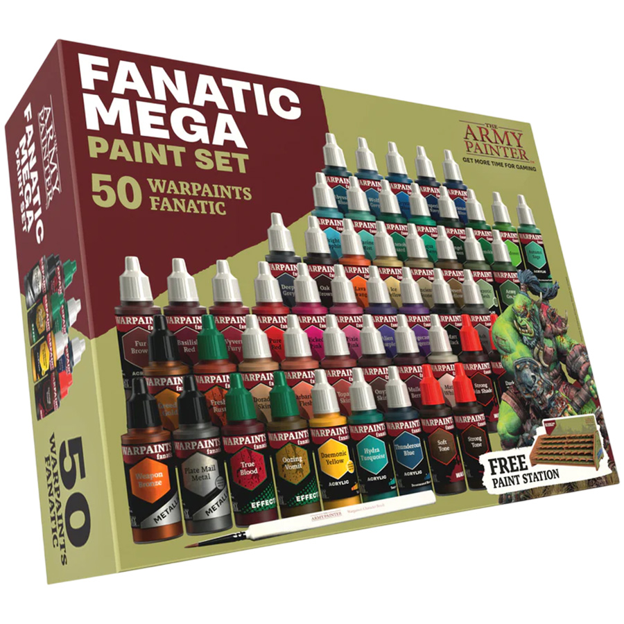 Купить Набор красок The Army Painter: Fanatic Mega Paint Set в магазине ...