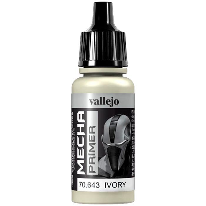 Купить Грунтовка Vallejo Mecha Color: Ivory 70.643 в магазине Hobby Games