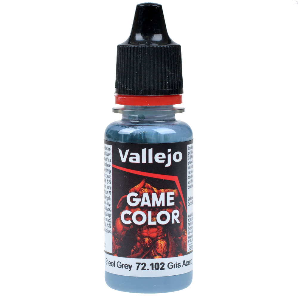 Купить Краска Vallejo Game Color: Steel Grey 72.102 в магазине Hobby Games