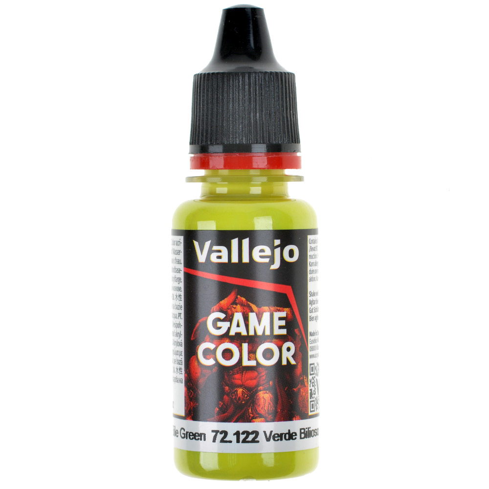 Краска Vallejo Game Color: Bile Green 72.122 | Купить настольную игру в ...