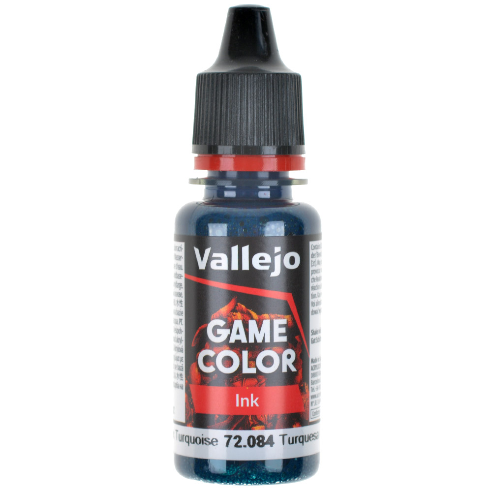 Купить Краска Vallejo Game Color: Dark Turquoise Ink 72.084 в магазине ...